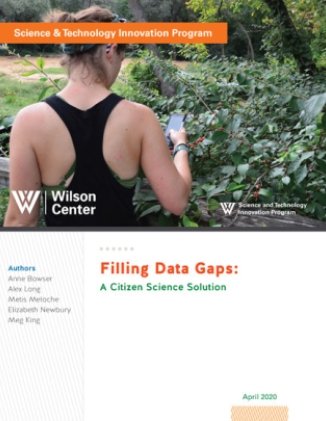 Filling Data Gaps: A Citizen Science Solution | Wilson Center